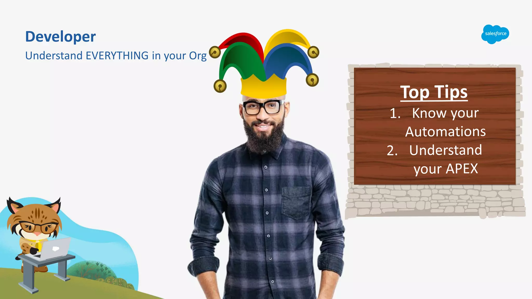 The Many Hats Worn by a Salesforce Admin | PPT