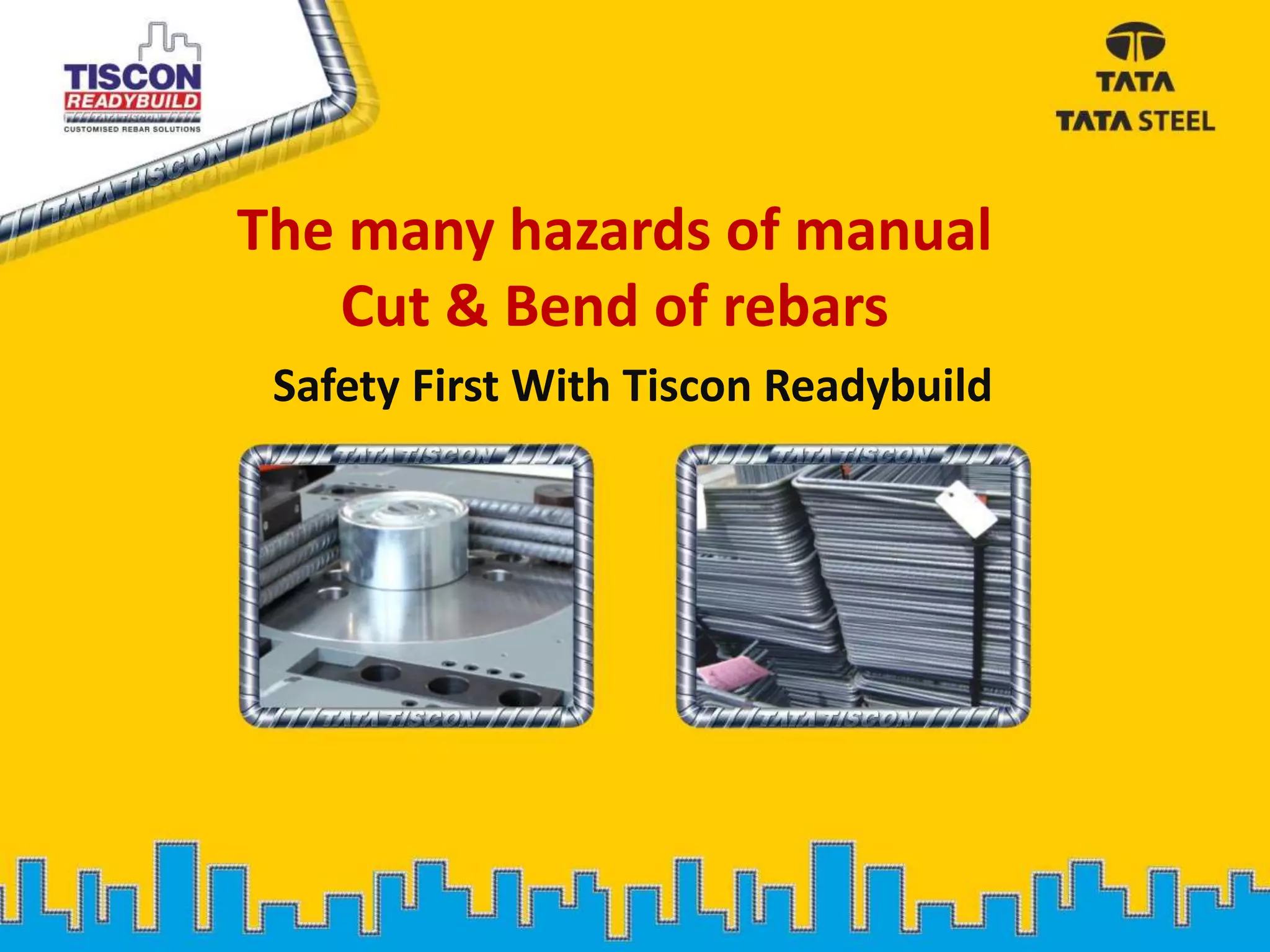 The Many Hazards Of Manual Cut and Bend Of Rebars | PPTX