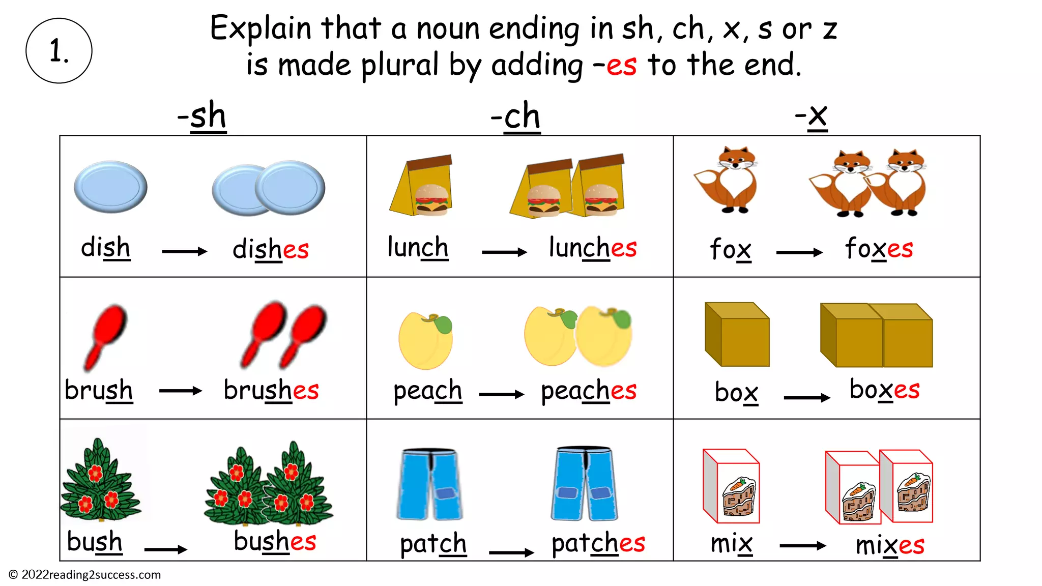 Teaching Kids the Rules for Making Plural Nouns - that aren't made by ...