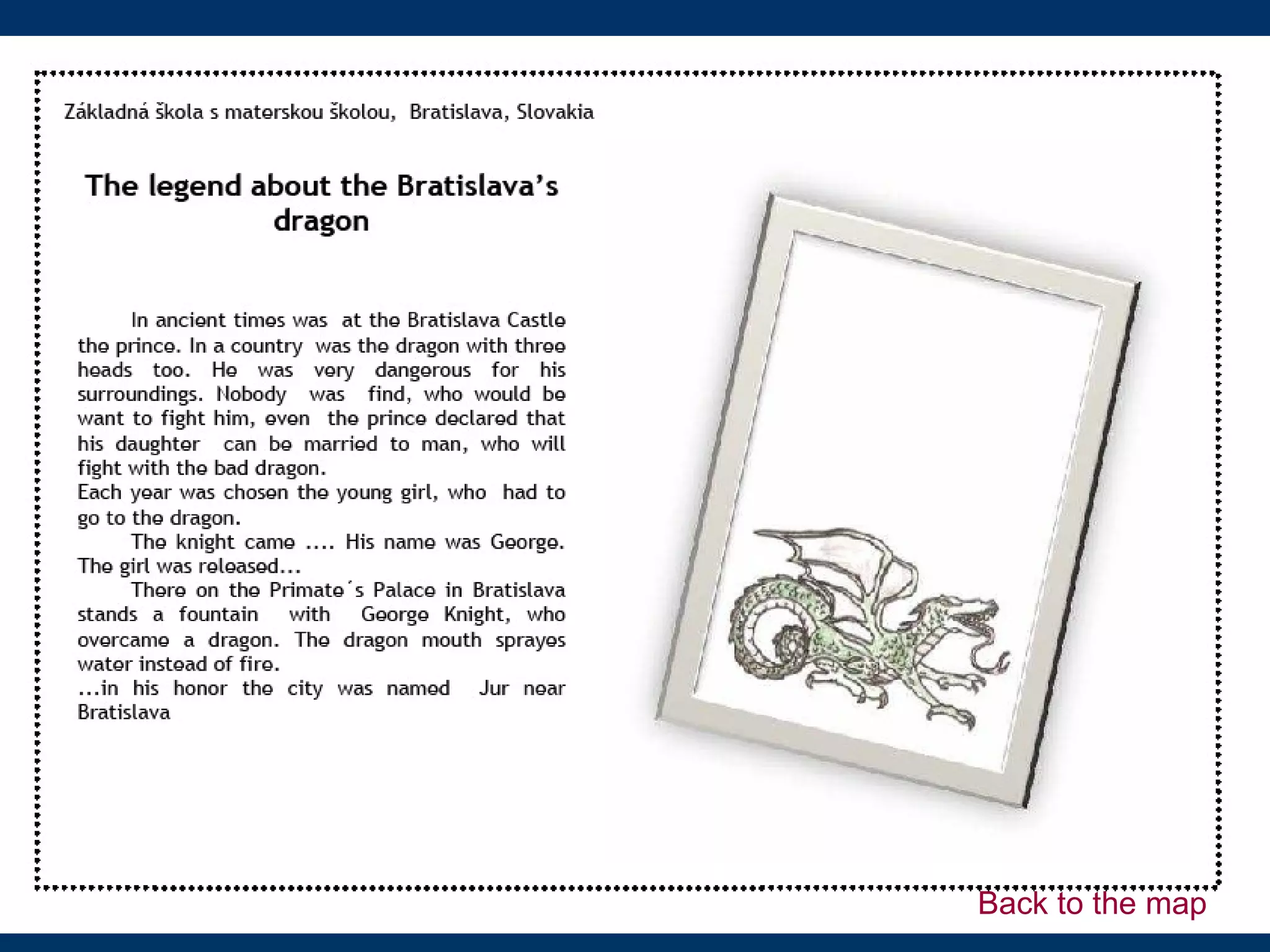 The map of european dragons | PPT