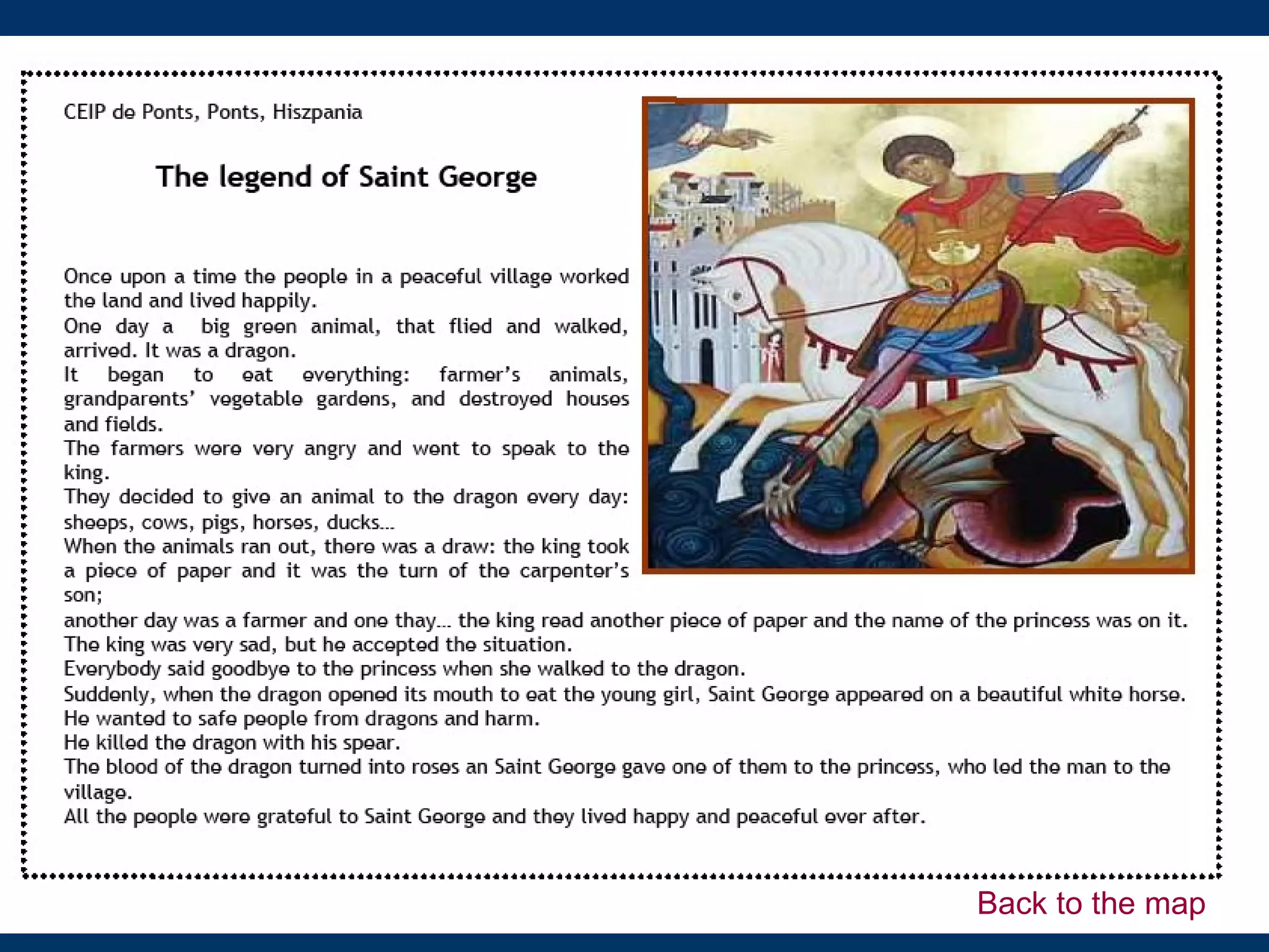 The map of european dragons | PPT