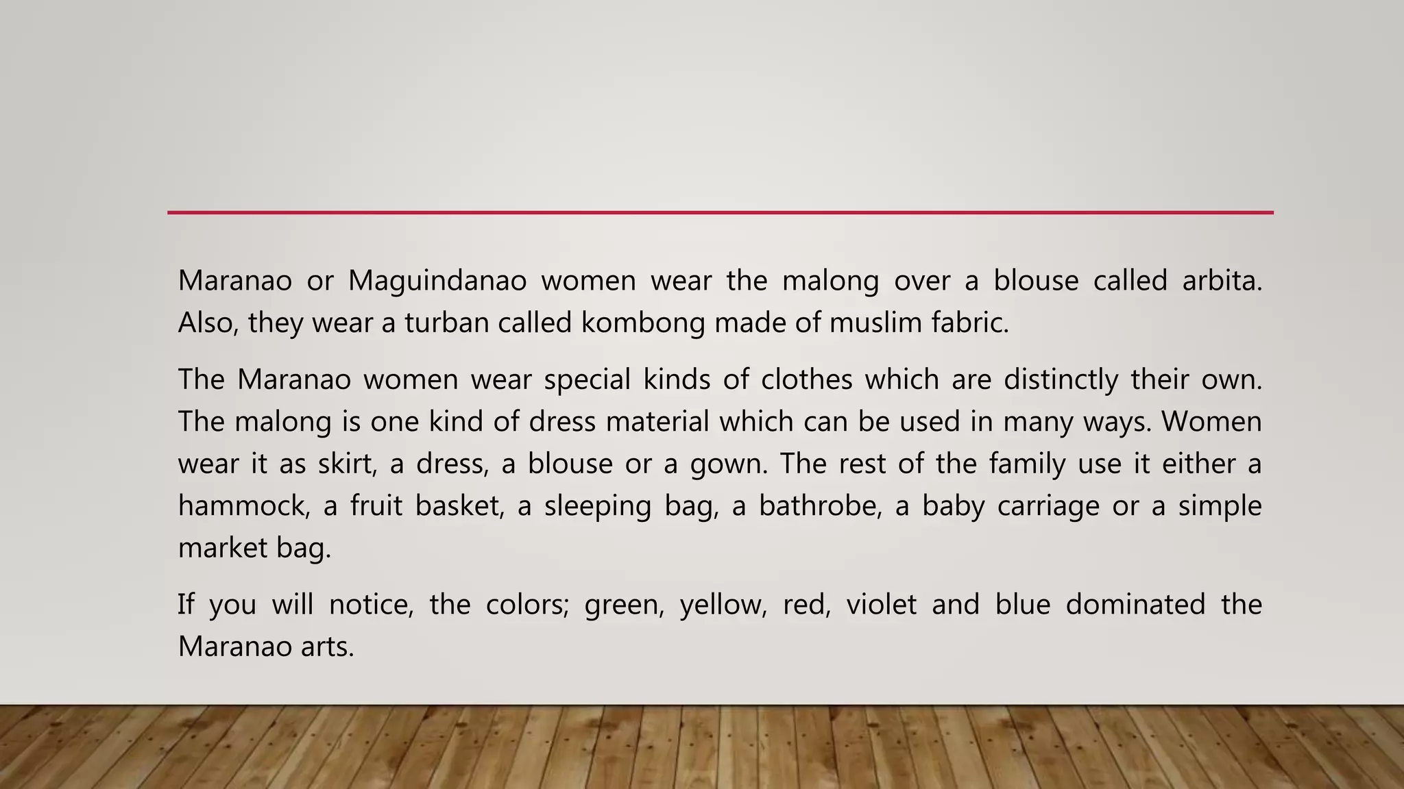 The maranao tribe.pptx