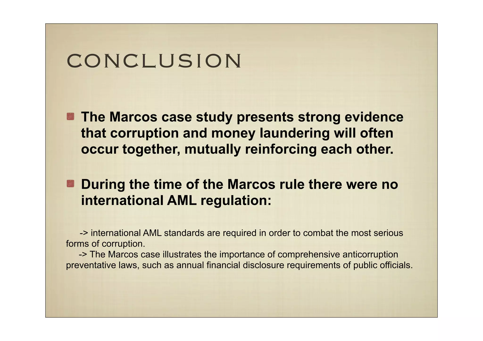 The Marcos Cleptocracy - crony capitalism, money laundering and ...