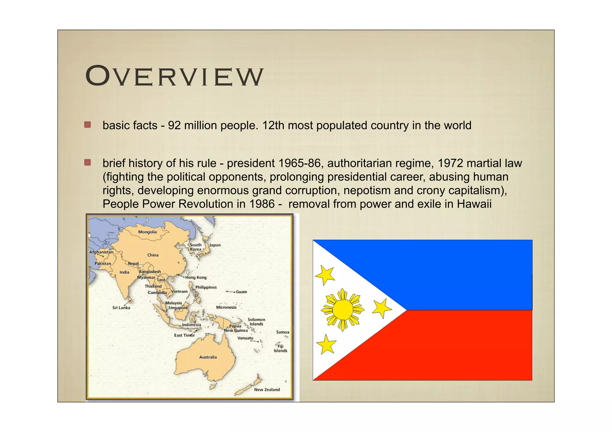 The Marcos Cleptocracy - crony capitalism, money laundering and ...