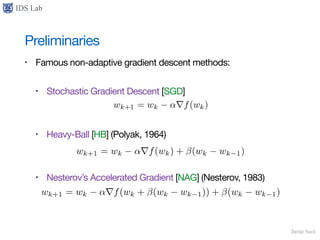 The marginal value of adaptive gradient methods in machine learning | PPT