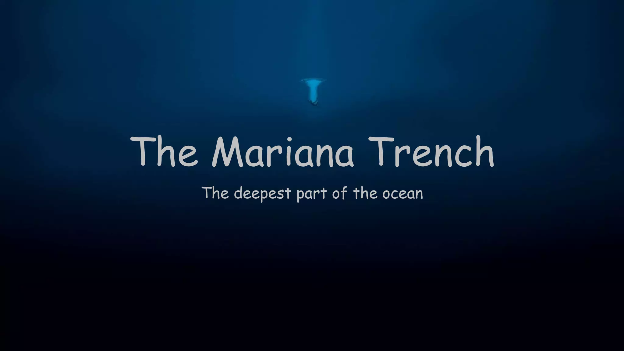 The mariana trench | PPTX