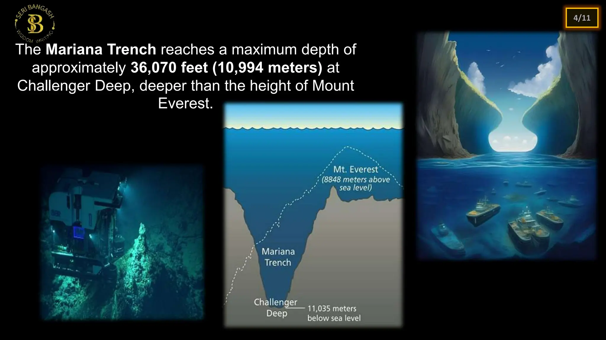 The Mariana Trench remarkable geological features on Earth.pptx