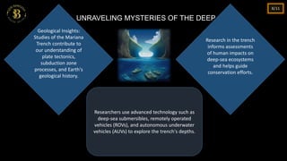 The Mariana Trench remarkable geological features on Earth.pptx