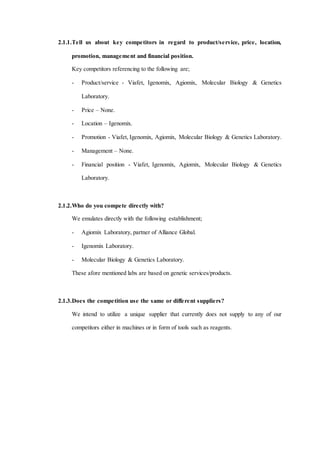 Market Analysis Laboratory | DOCX