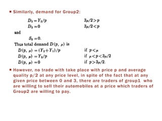 The market for lemons rrs paper 1 anuj bhatia f1401 | PDF