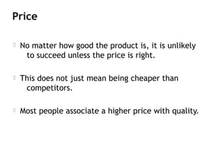 The marketing mix | PPT