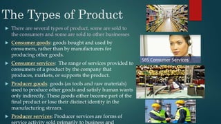 The marketing mix product | PPTX
