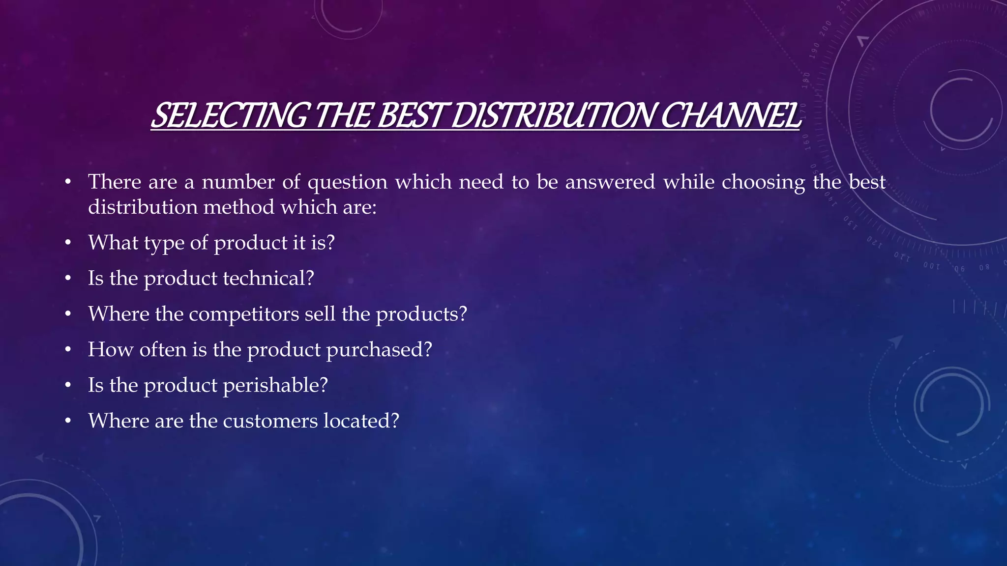 The Marketing Mix: Place | PPTX