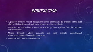 The Marketing Mix: Place | PPTX