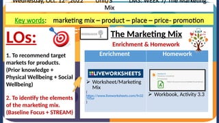 The Marketing Mix product price place and promotion | PPTX | Marketing ...