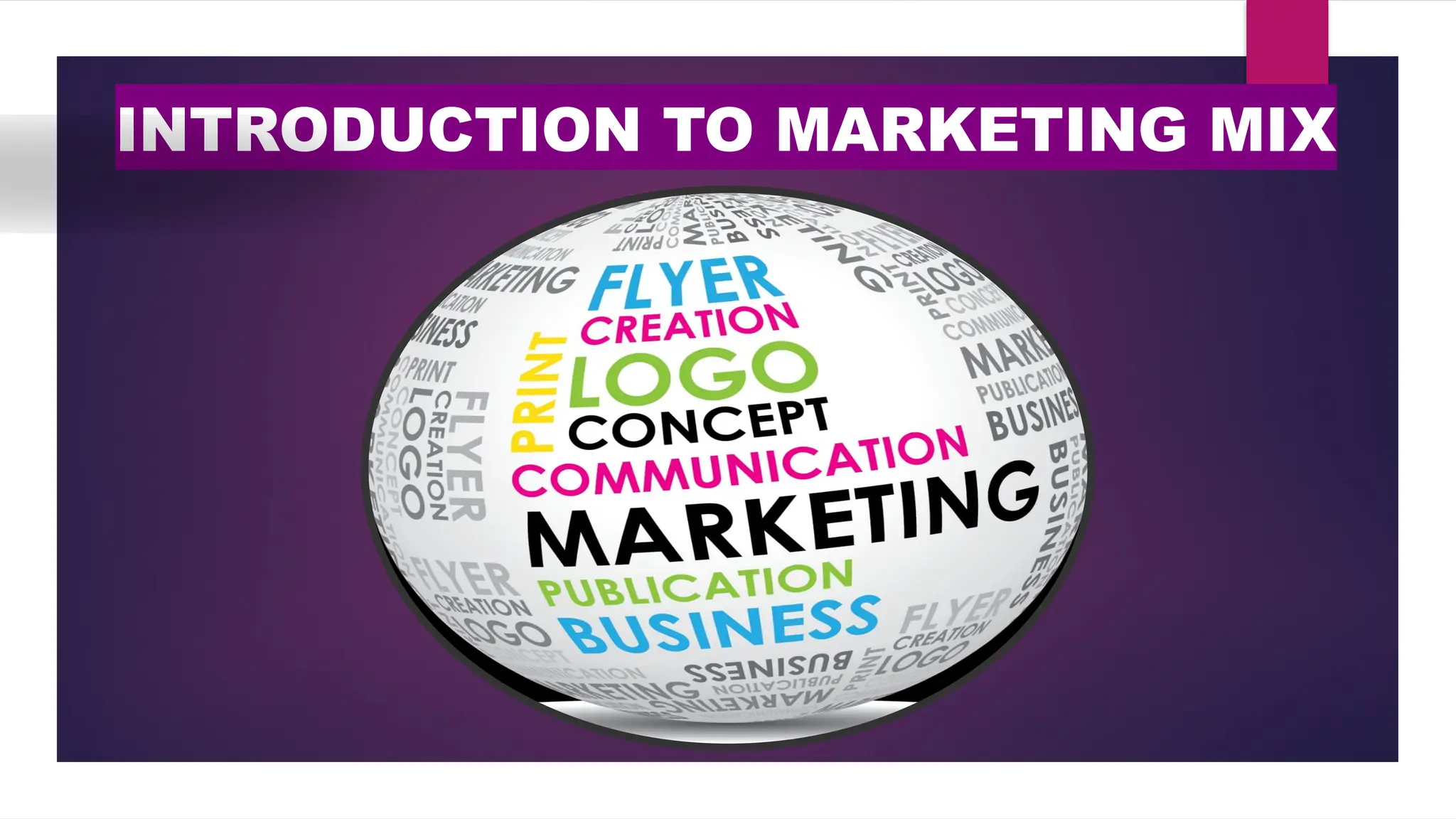 PPT On Marketing Mix, The Importance & Role Of 4P's In Marketing ...