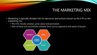 The marketing mix (4p) | PPTX