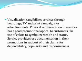 The marketing mix of service industry | PPTX