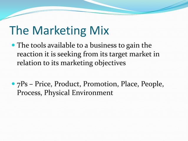 The marketing mix of service industry | PPTX | Business Banking ...
