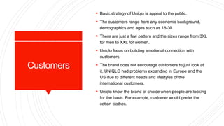 The Marketing in UNIQLO edited | PPT