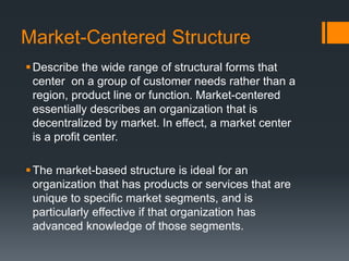 The marketing organization | PPTX