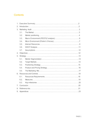 The marketing plan of Hilton Worldwide | DOCX