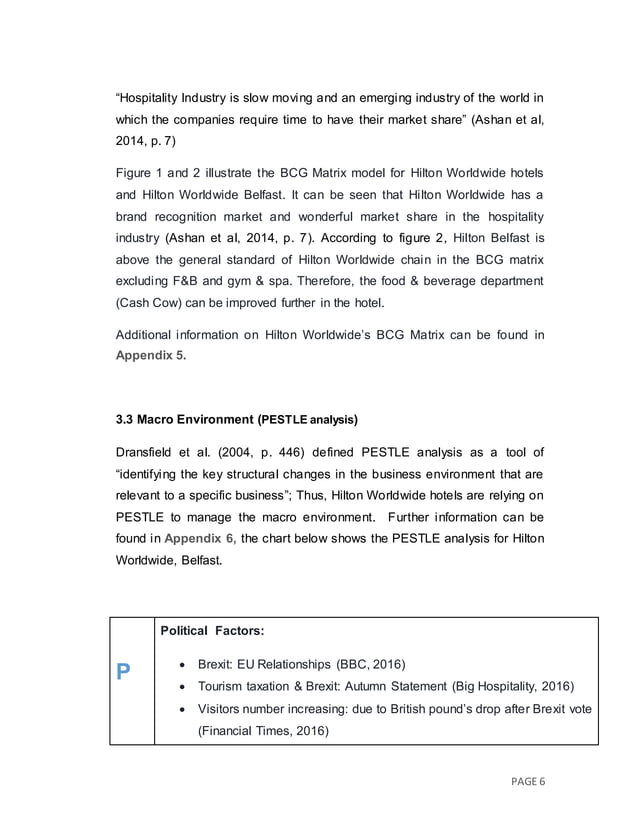 The marketing plan of Hilton Worldwide | DOCX | Hospitality Industry ...