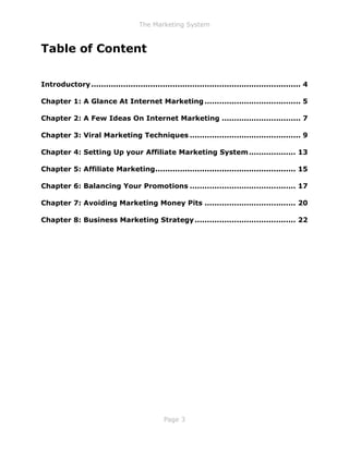 The marketing system | PDF