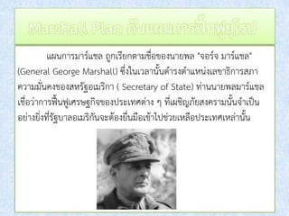 The marshall plan | PPT