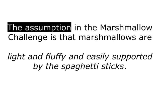 The marshmallow challenge | PDF
