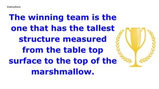 The marshmallow challenge | PDF