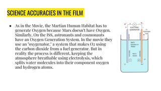 THE SCIENCE BEHIND THE MARTIAN.pptx