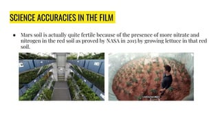 THE SCIENCE BEHIND THE MARTIAN.pptx