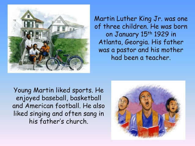 The martin luther king story | PPT