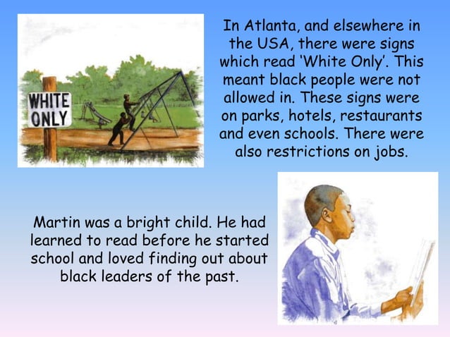 The martin luther king story | PPT