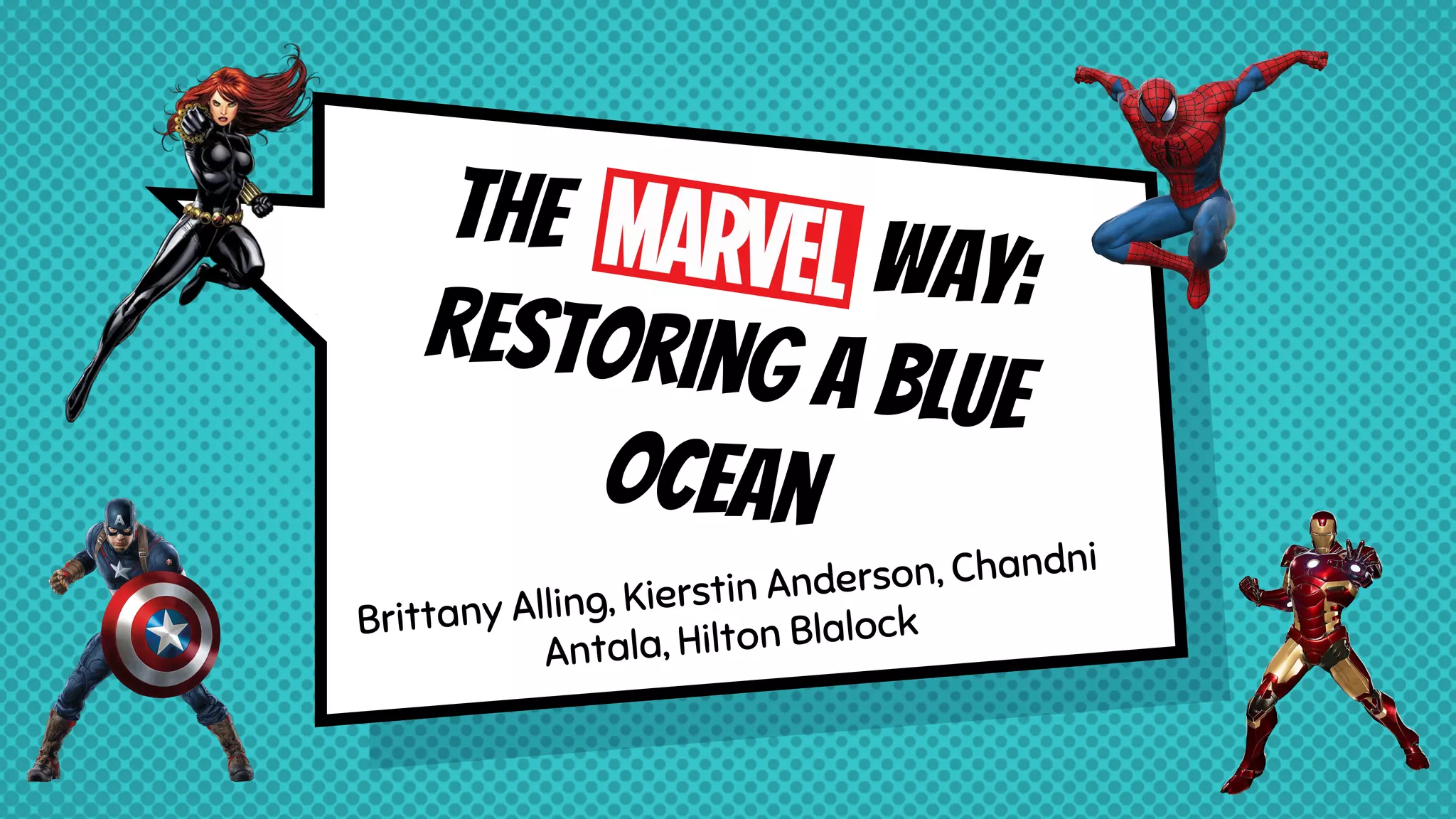 The Marvel Way: Restoring the Blue Ocean | PDF