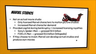 The Marvel Way: Restoring the Blue Ocean | PDF