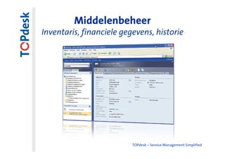 Haal Meer Uit TOPdesk Enterprise | PDF | Computer Software and Applications | Computing