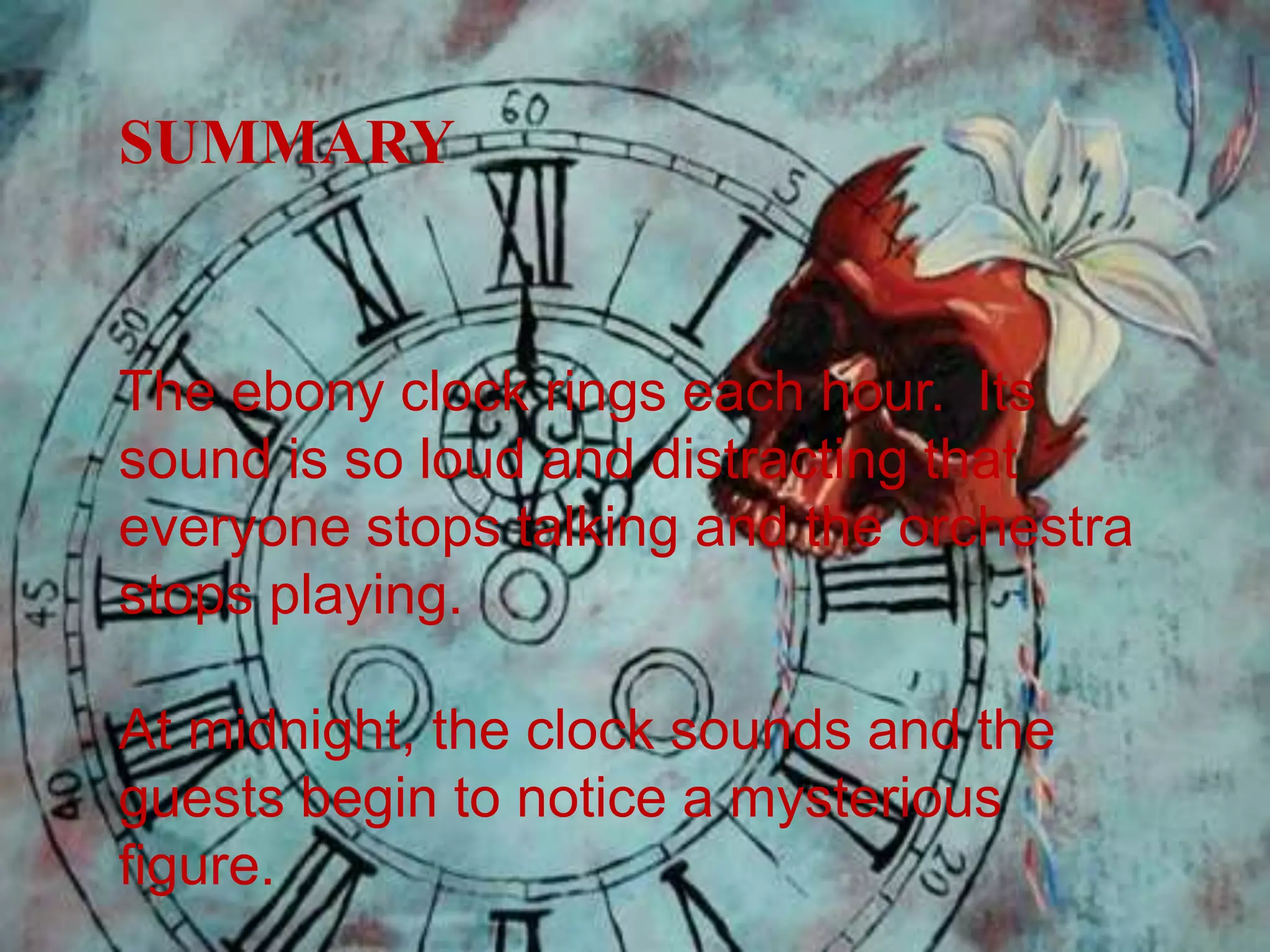 The mask of red death | PPTX