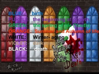 Mask Of The Red Death Rooms