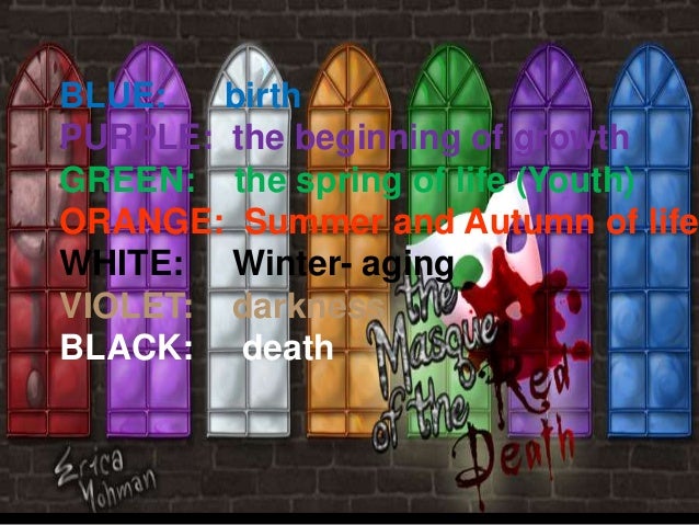 The mask of red death