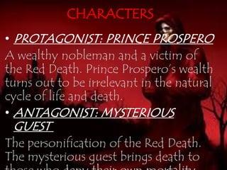 The masque of the red death | PPTX