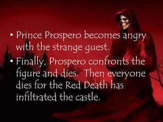 The masque of the red death | PPTX