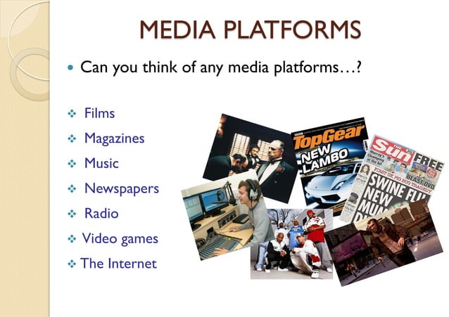 The Mass Media Presentation | PPT | Free Download