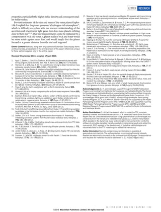 The mass of_the_mars_sized_exoplanet_kepler_138_b_from_transit_timing | PDF