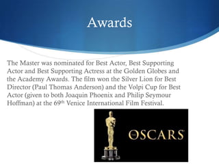 The Master - Case Study | PPTX