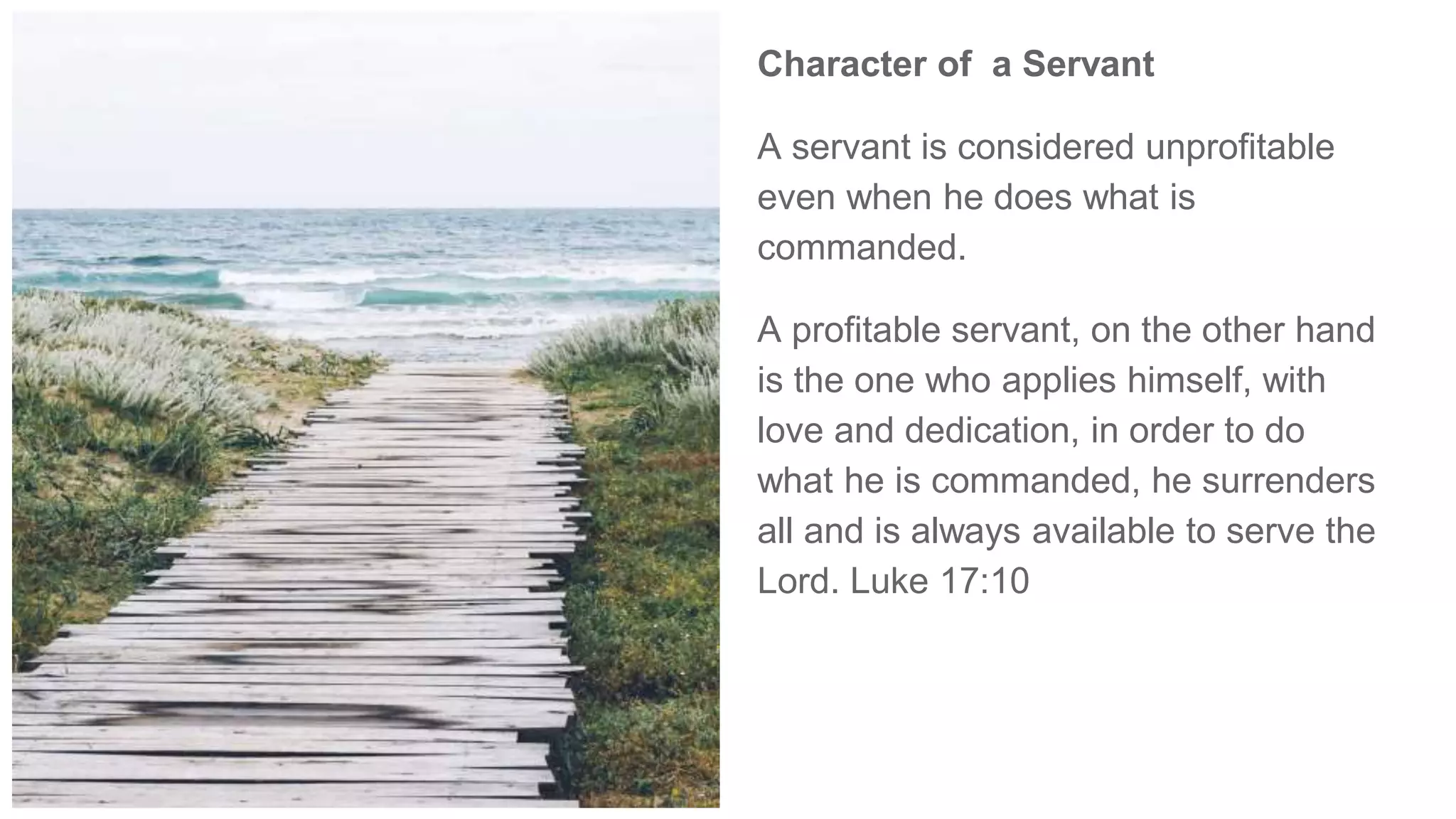 The Master and the Servant | PPTX