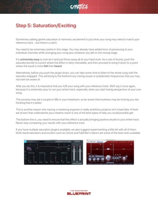 The mastering blueprint | PDF | Free Download