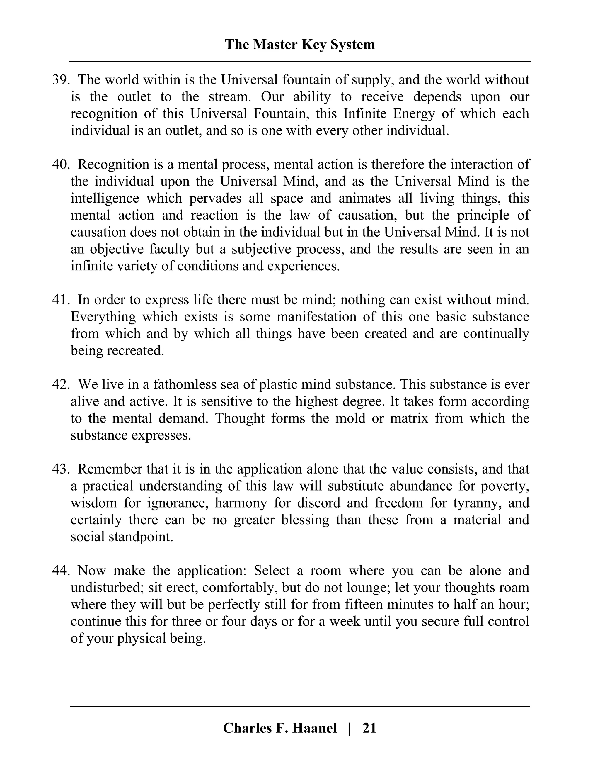 The Master Key System | PDF | Educational Assessment | Education