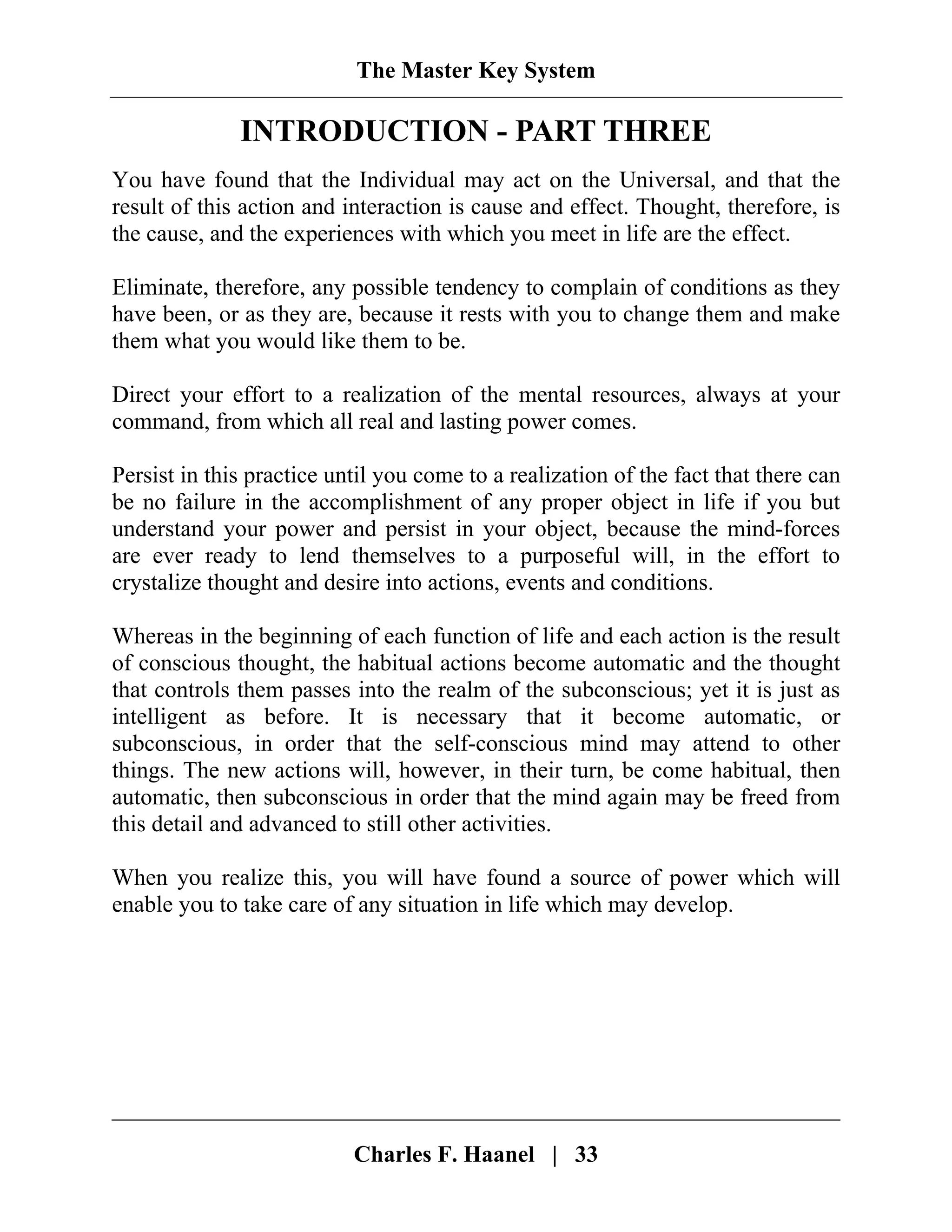 The Master Key System | PDF | Educational Assessment | Education